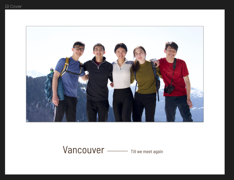 A Memory Photobook for Friends | Devpost