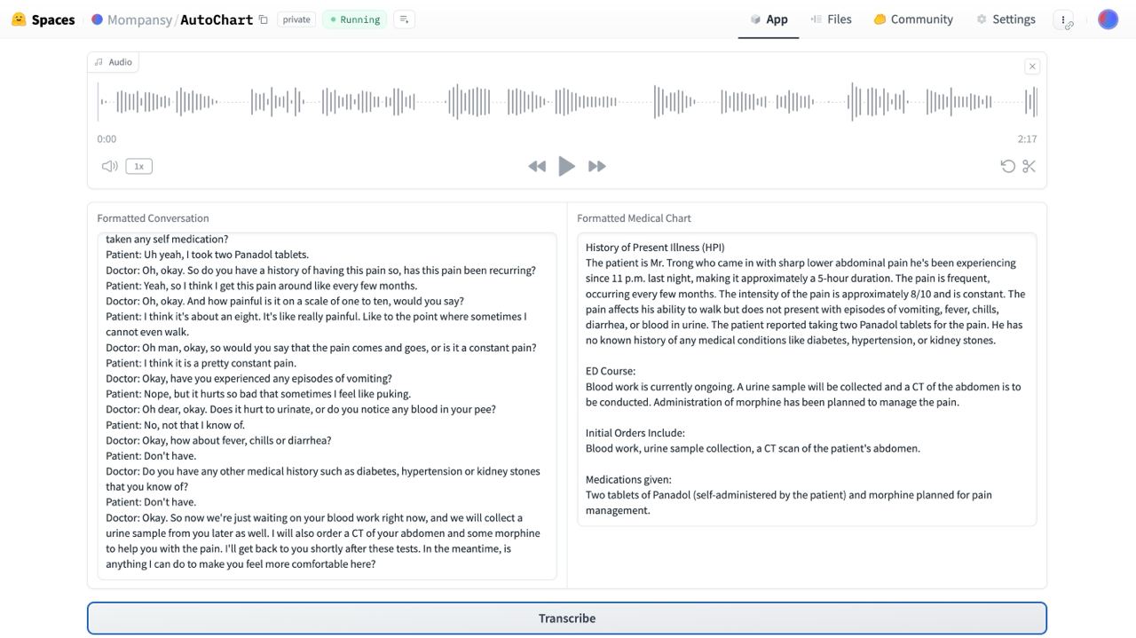 Team21_2B_AutoChart | Devpost