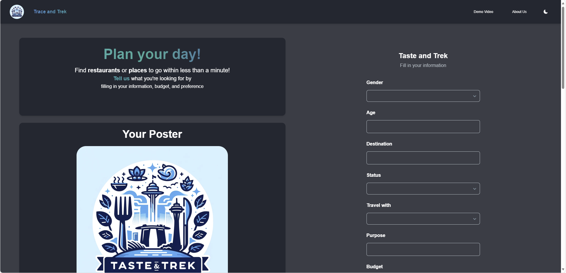 Team26_3C_Taste and Trek | Devpost