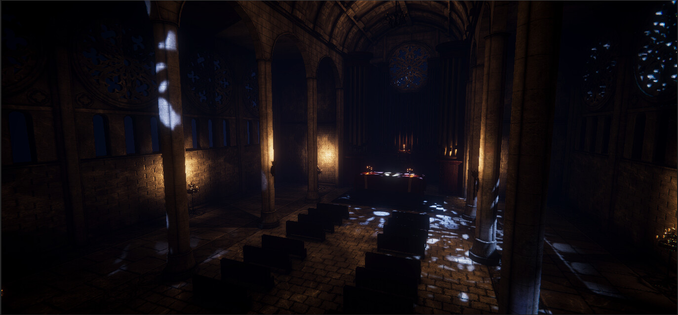 Gothic Cathedral - Unity Engine 3D Game Environment | Devpost