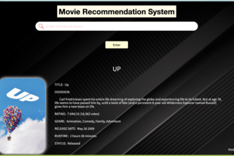 Movie Recommendation System and Sentiment Analysis | Devpost