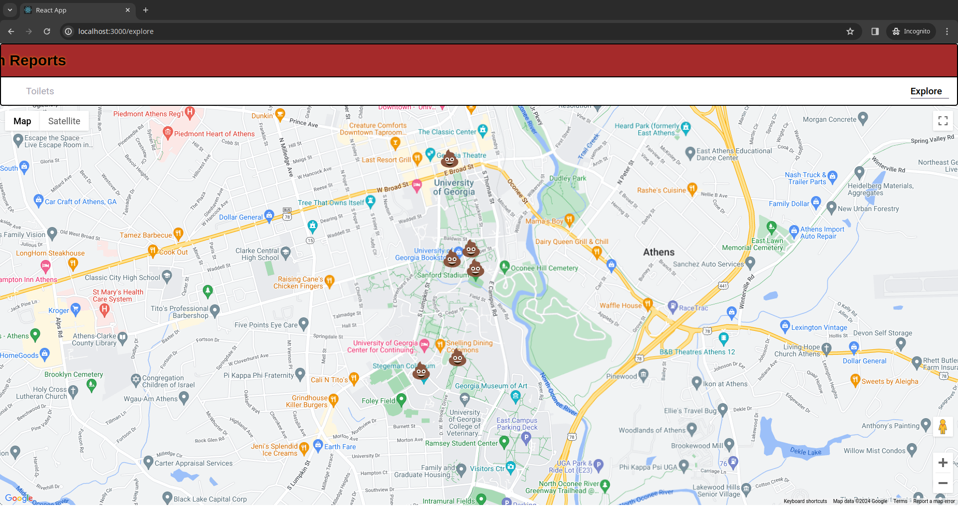 Restroom Reports | Devpost