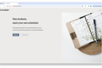 Scheduler | Devpost