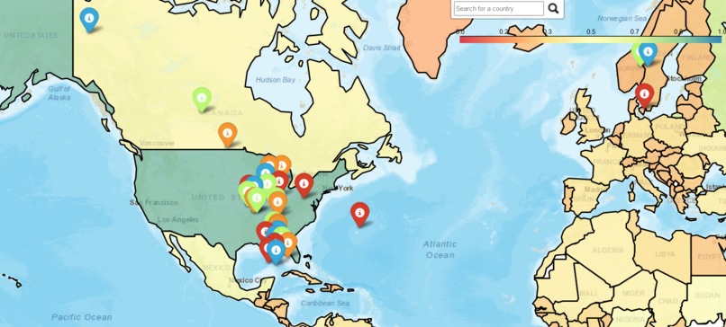 Conoco-Phillips Interactive Sustainability Map | Devpost