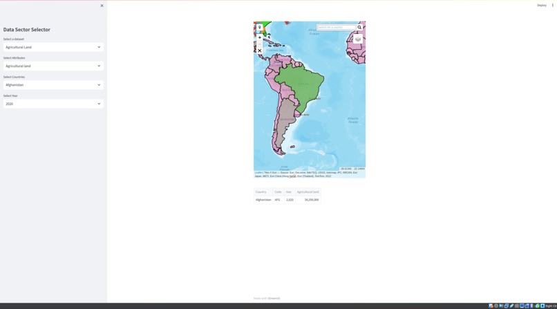 Conoco-Phillips Interactive Sustainability Map | Devpost