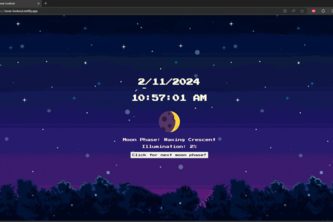 Moon Phase of the Day | Devpost