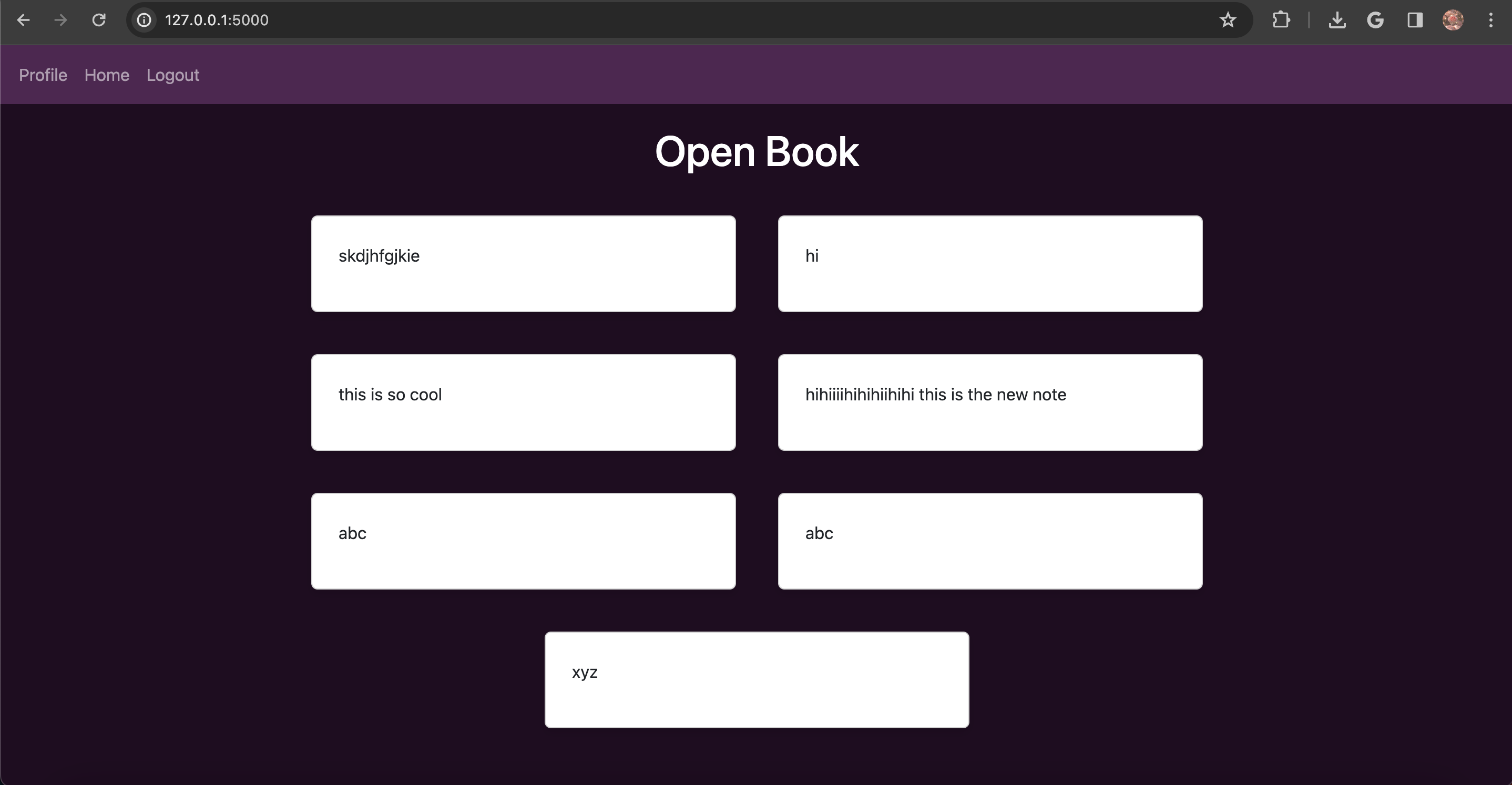 Open Book | Devpost