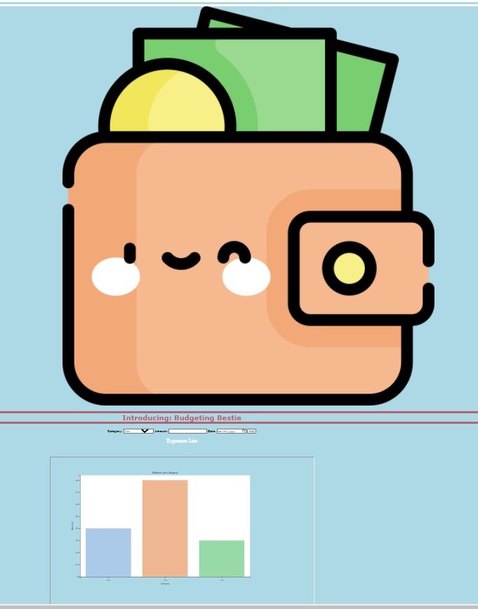 Budgeting Bestie | Devpost