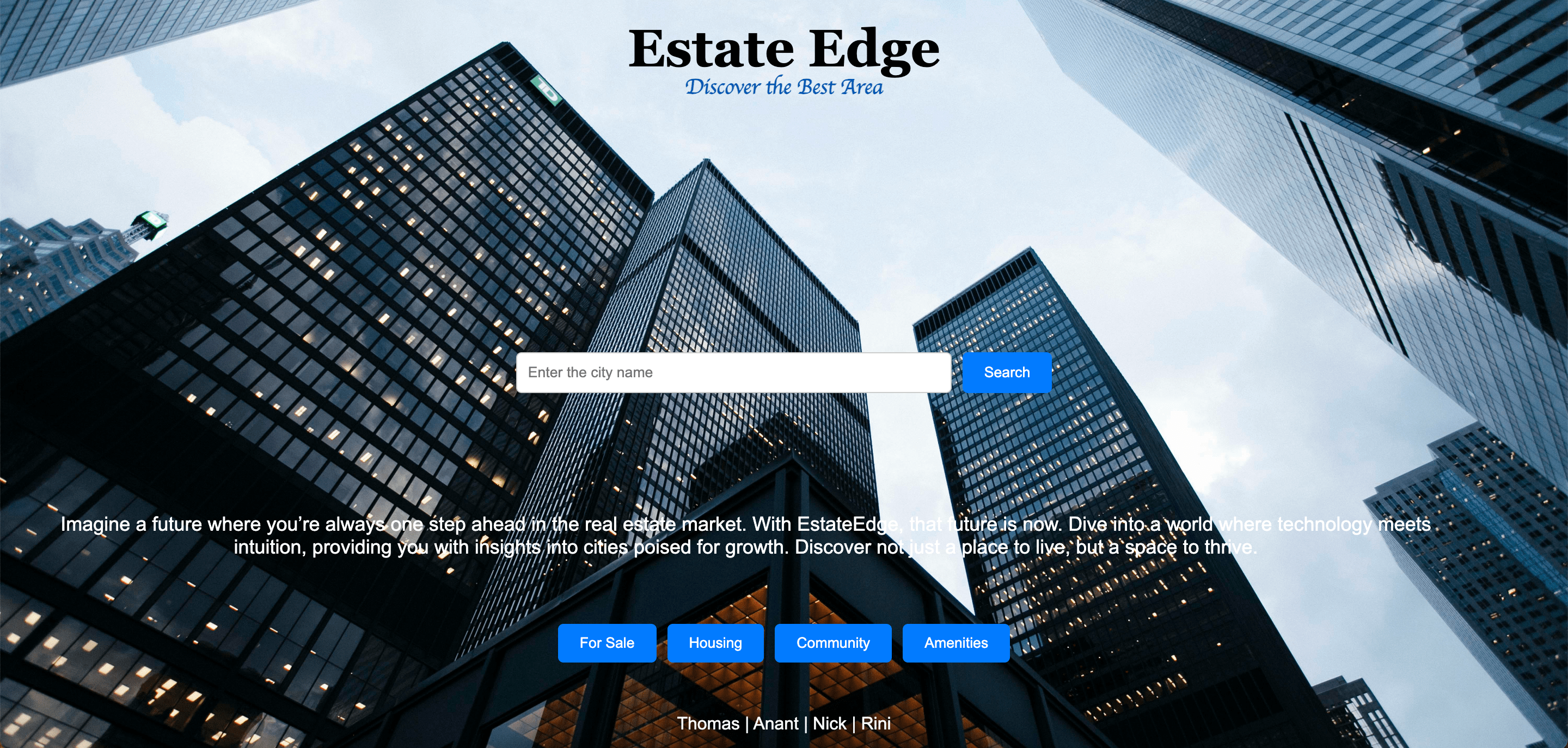 Estate Edge | Devpost