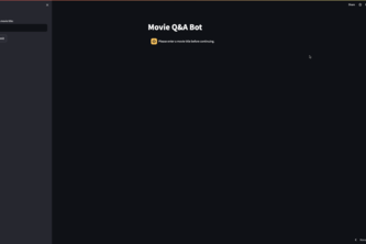 Movie Q&A Bot | Devpost