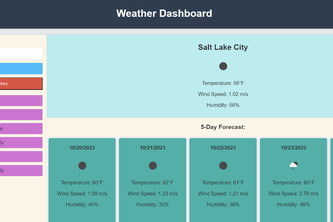 5 Day Forecast ~ Weather API | Devpost
