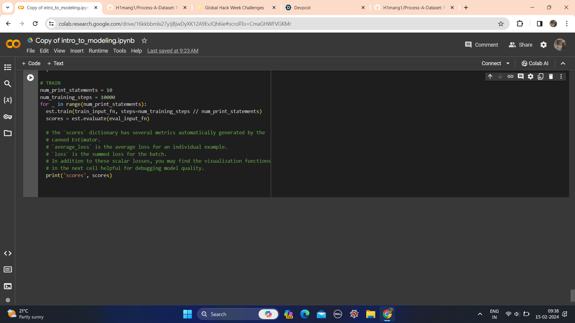 Process Dataset | Devpost