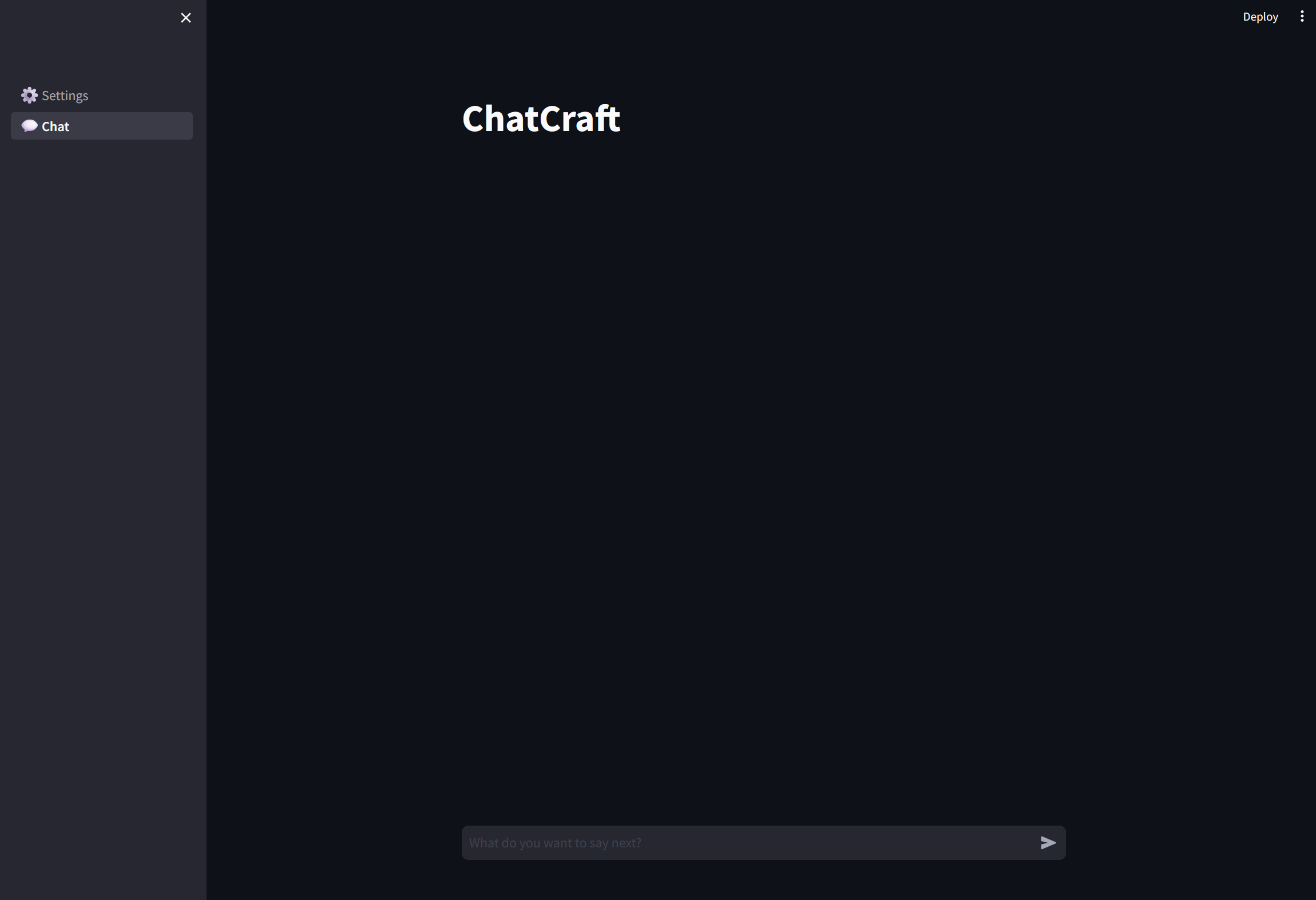 ChatCraft | Devpost