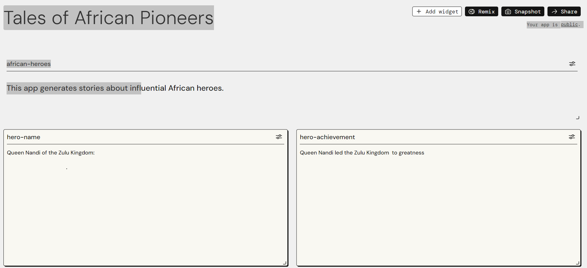 African Pioneers | Devpost