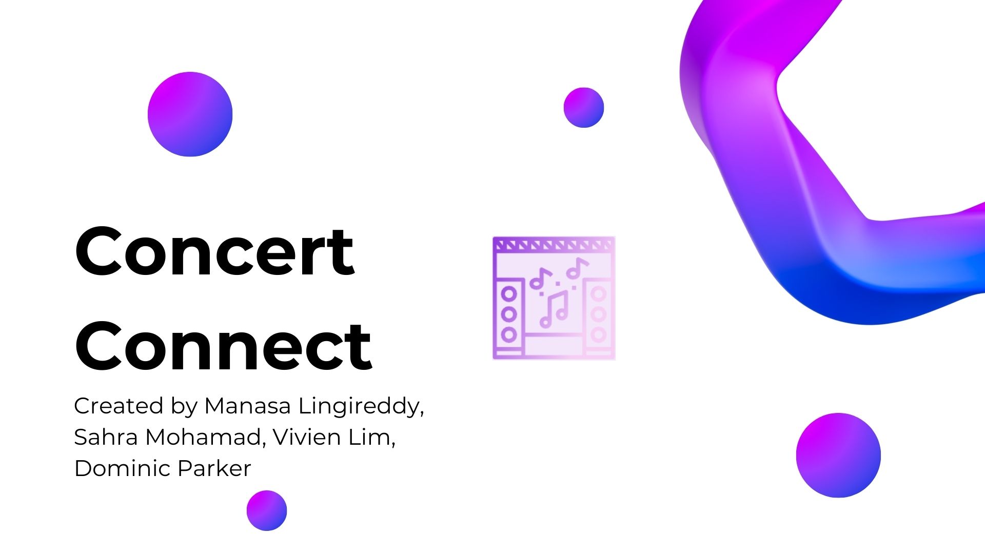 Concert Connect | Devpost