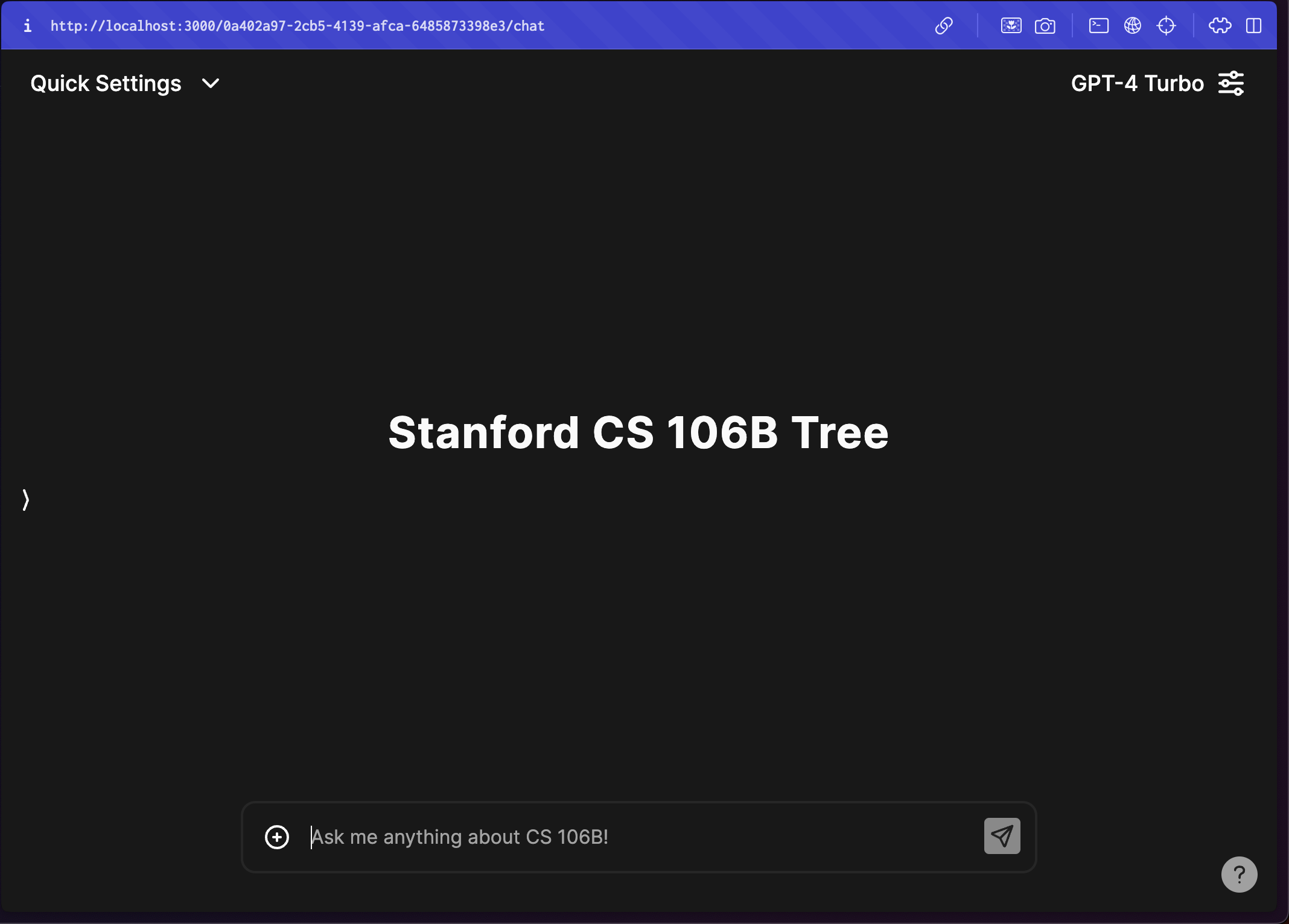 Stanford CS 106B Tree - AI Course Assistant | Devpost