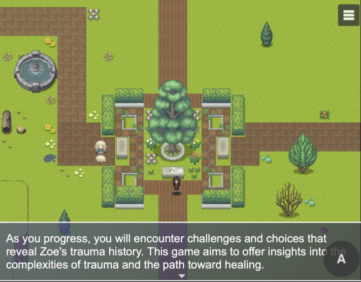 Zoe's Journey - A Game for Healing | Devpost