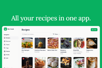 Mr. Cook - AI Recipe Generator & Management App | Devpost