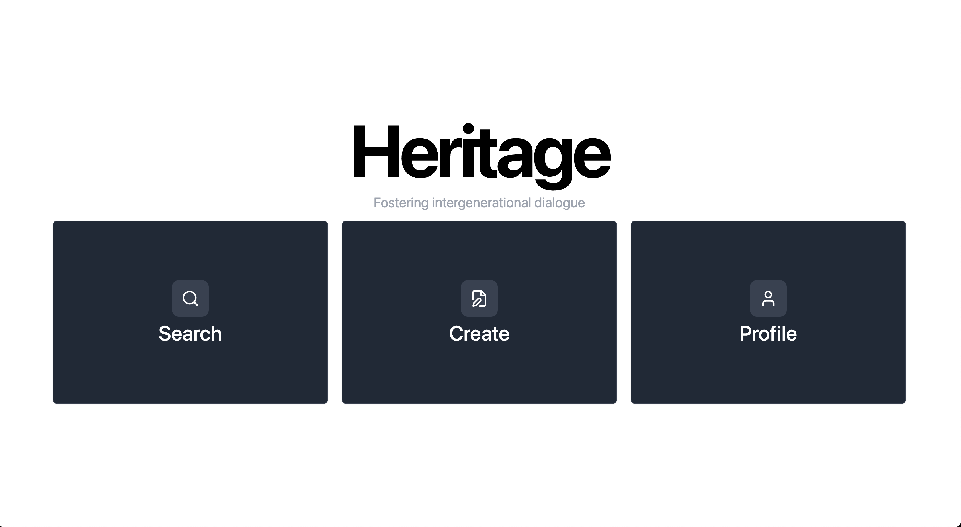 Heritage | Devpost