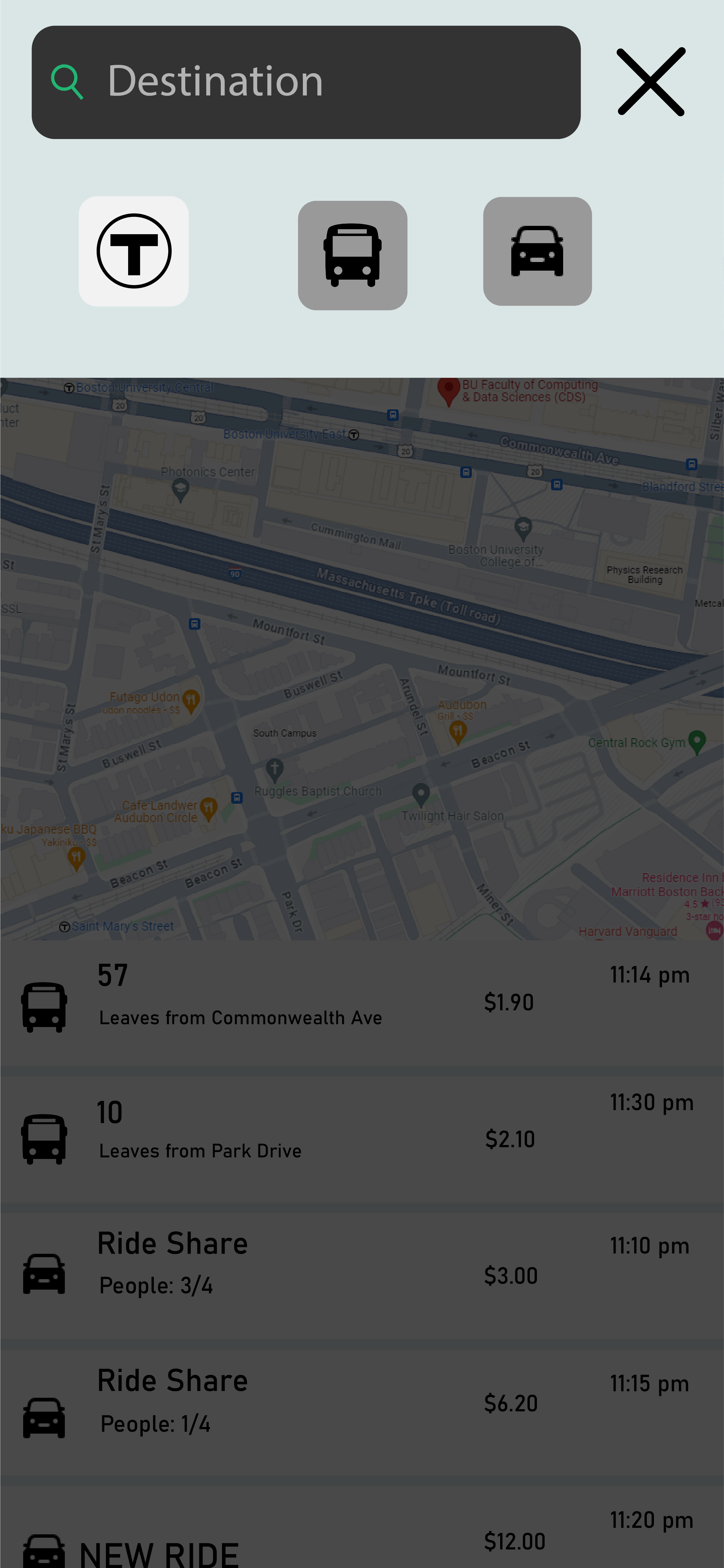 Sustainable Rideshare | Devpost