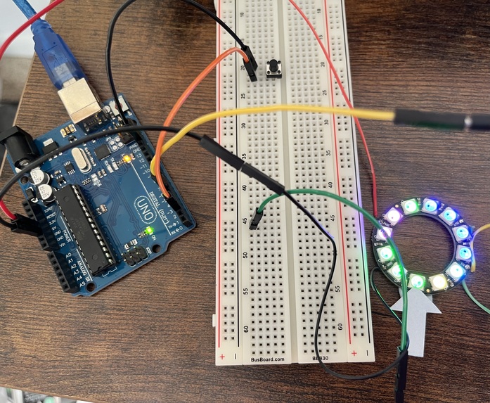 Led Spinning wheel | Devpost