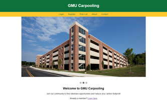GMU Carpooling | Devpost