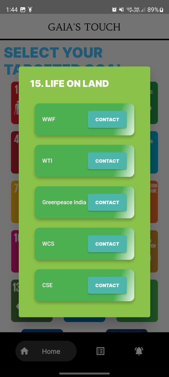 Gaia's Touch | Devpost