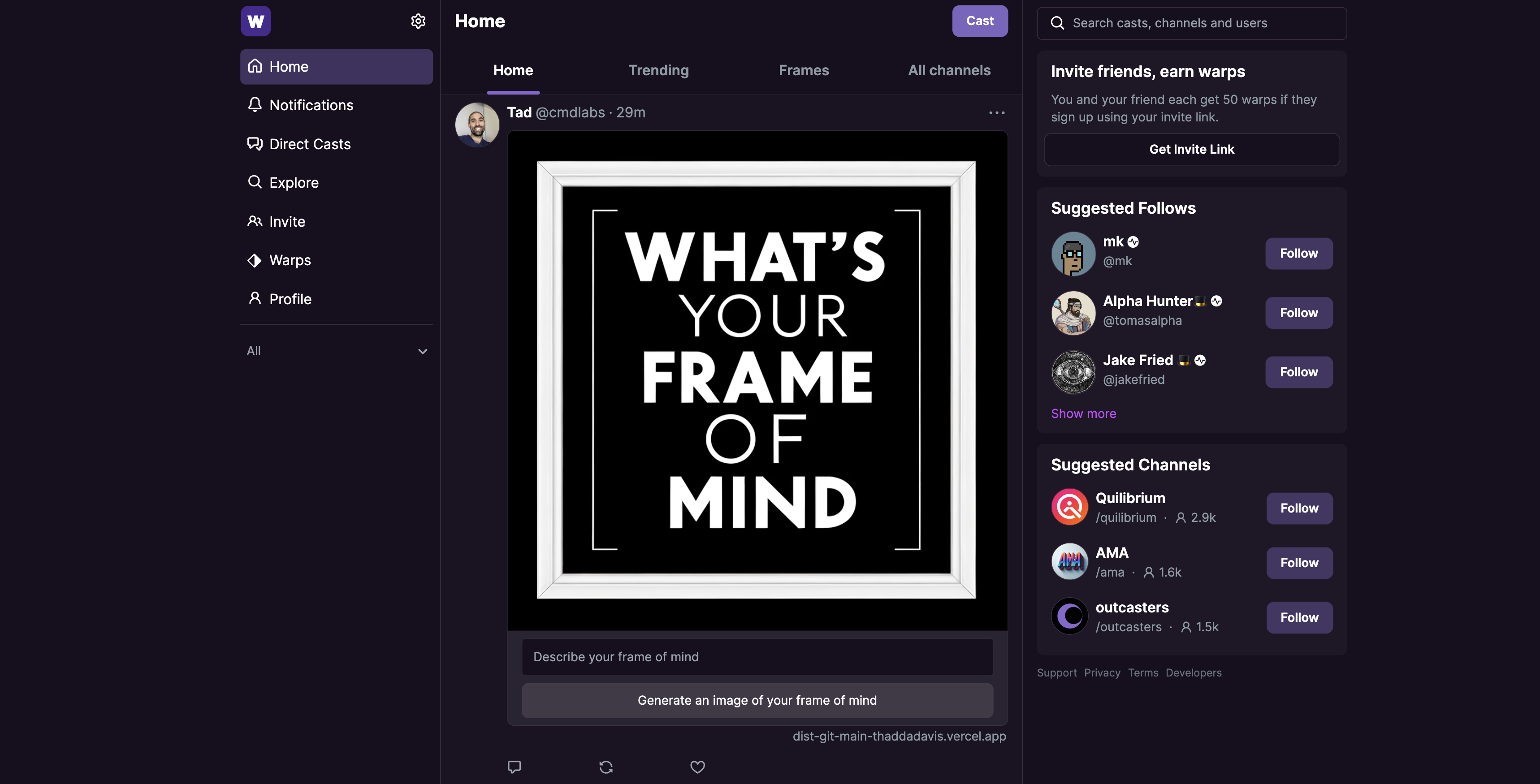 What's your frame of mind? | Devpost