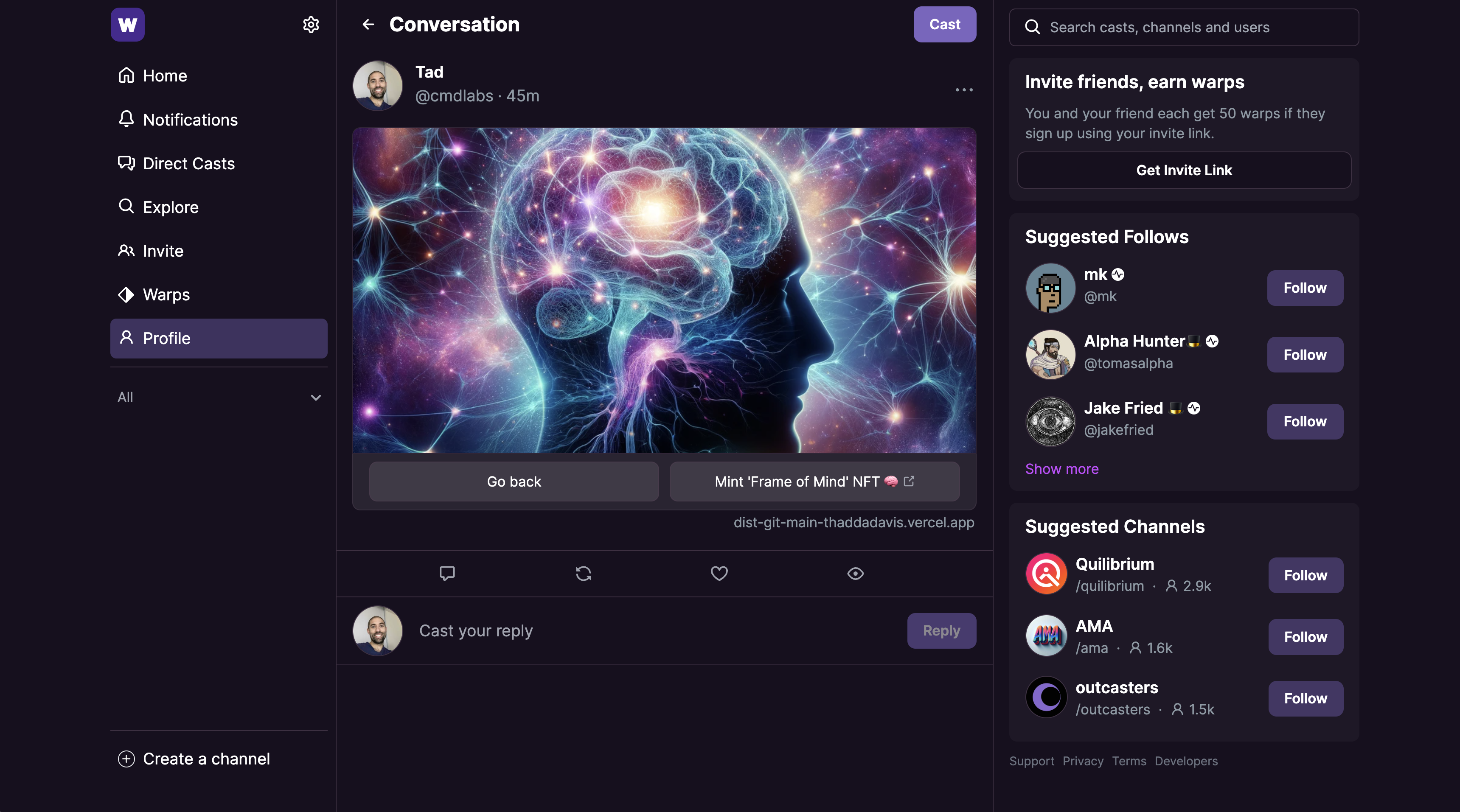 What's your frame of mind? | Devpost