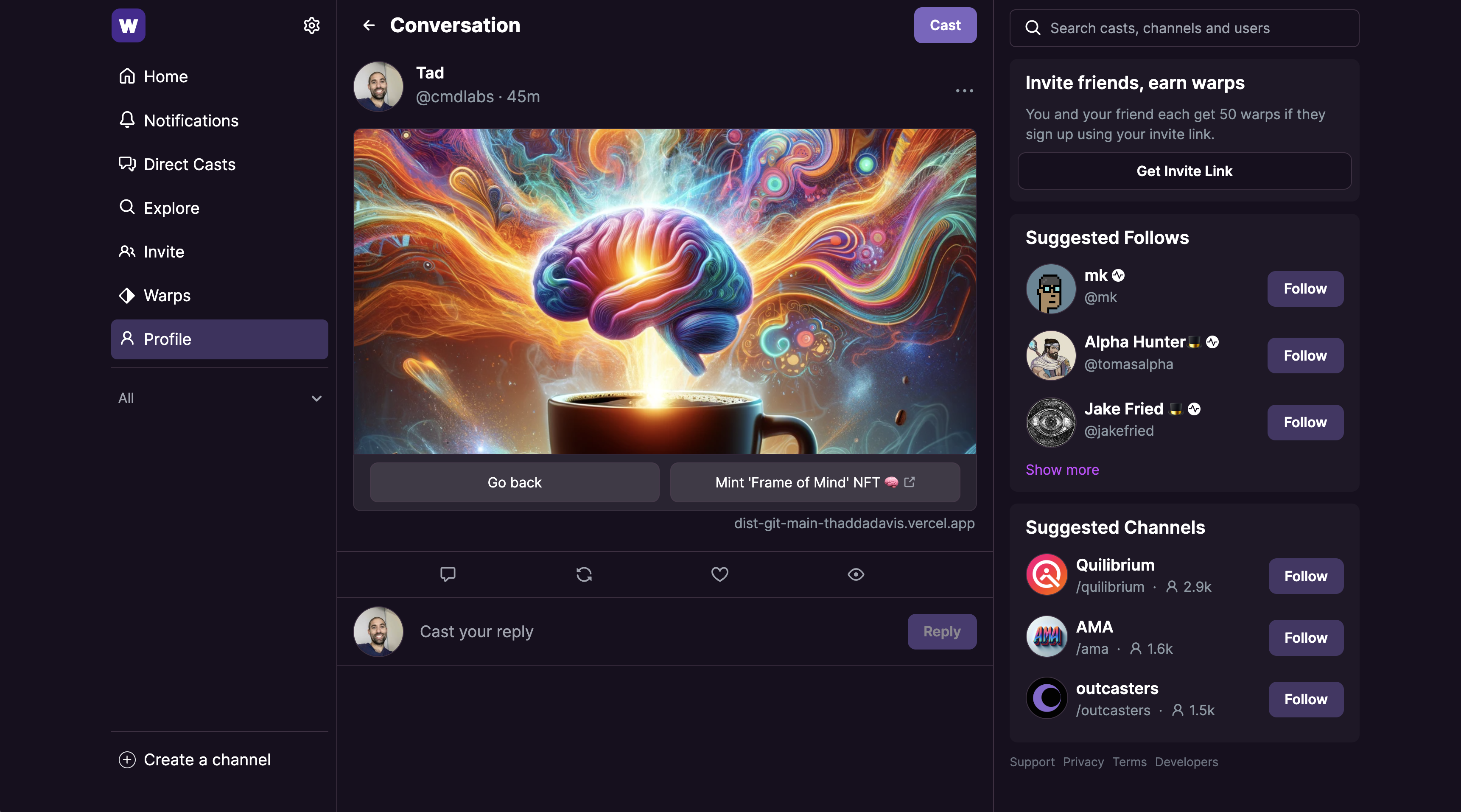 What's your frame of mind? | Devpost