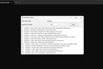 Find-Professor | Devpost