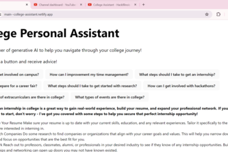 College Personal Assistant | Devpost