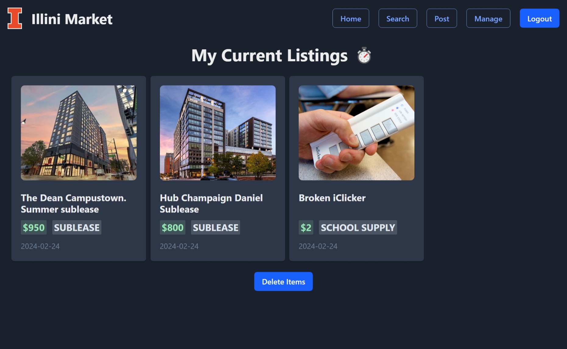 Illini Market | Devpost