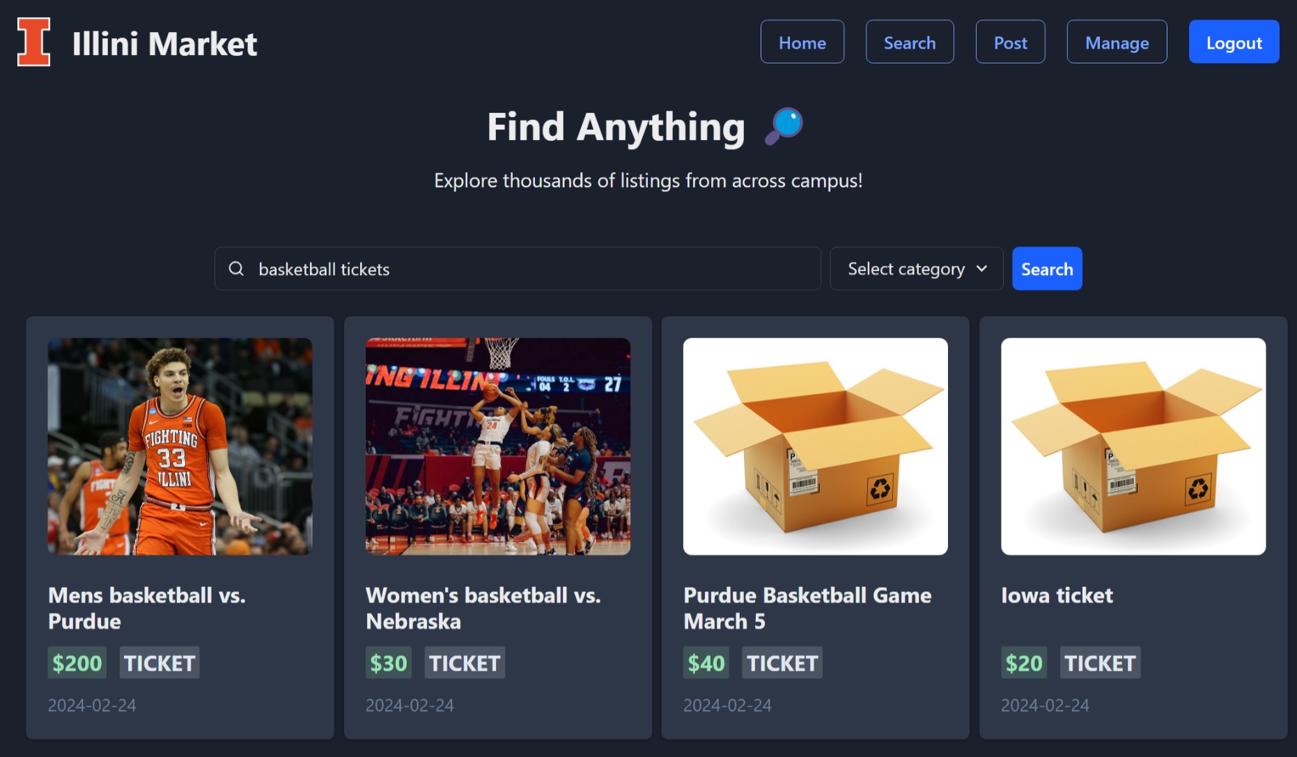 Illini Market | Devpost