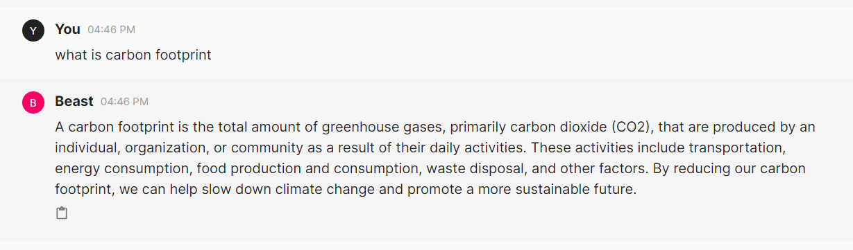 EcoCompanion Chatbot | Devpost