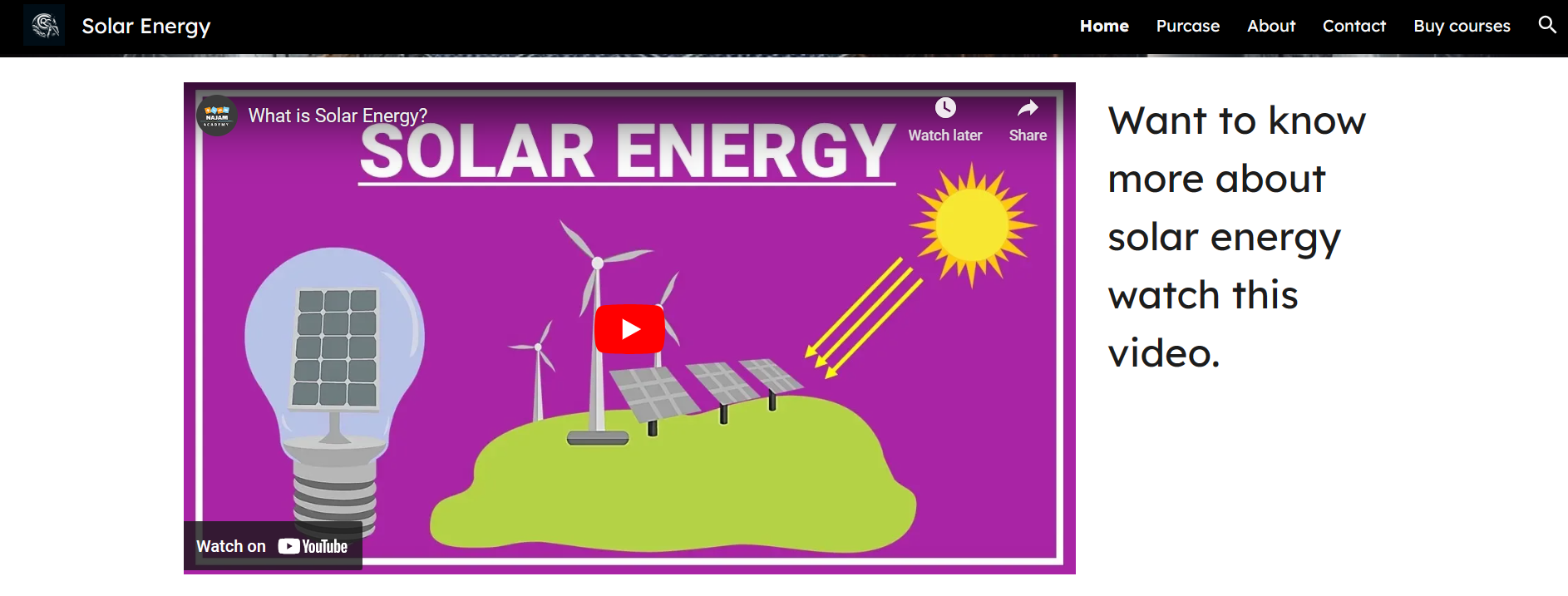 SOLAR ENERGY | Devpost