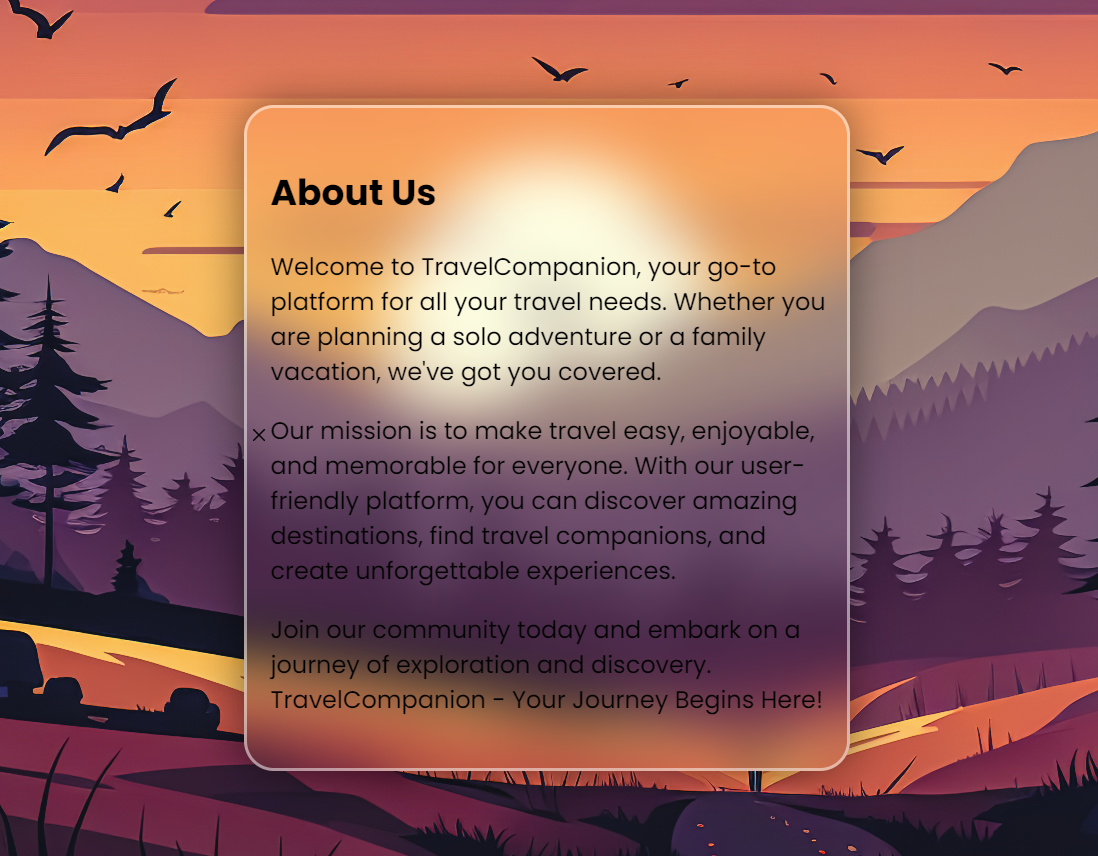 Travel Companion | Devpost