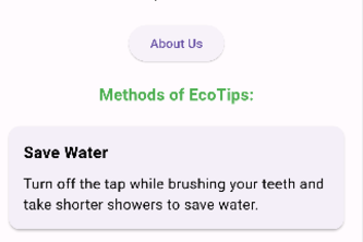 EcoTips: Green Living Tips | Devpost