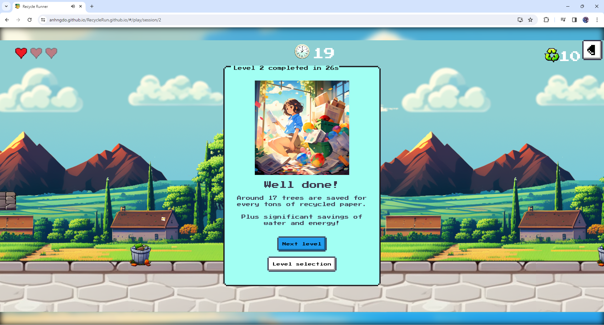 Recycle Run | Global Gamers Challenge | Devpost