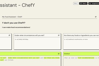 My Food Assistant - ChefY | Devpost