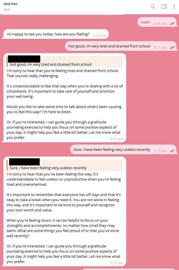 Burnout Support Bot | Devpost