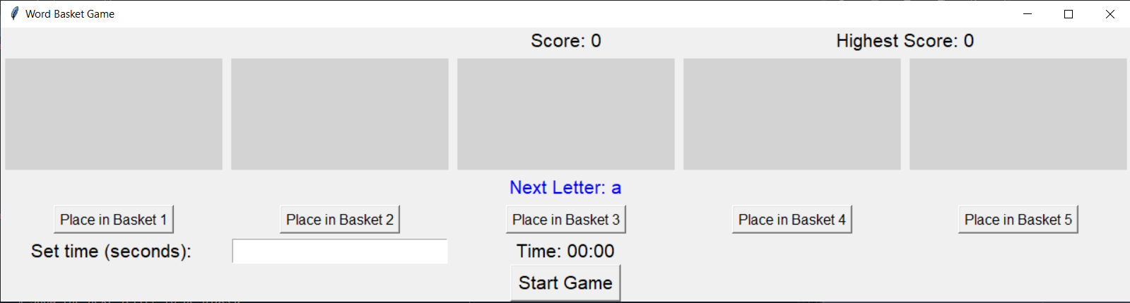 Word Basket | Devpost