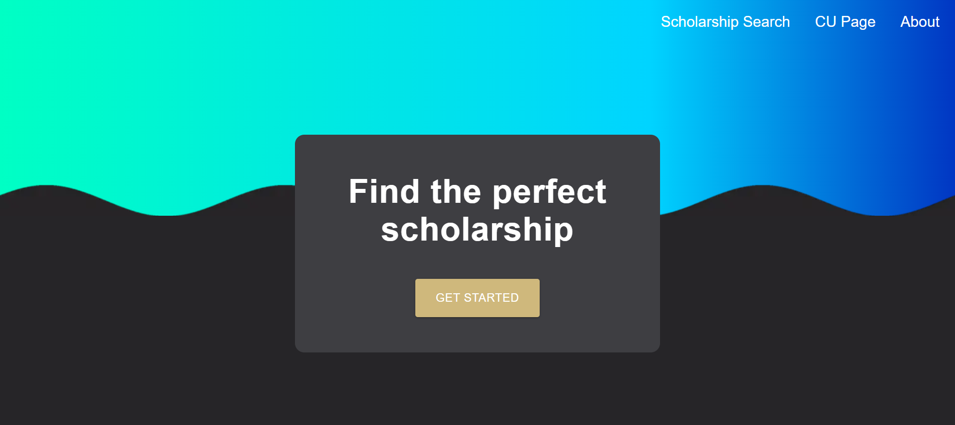 CU Scholarships | Devpost