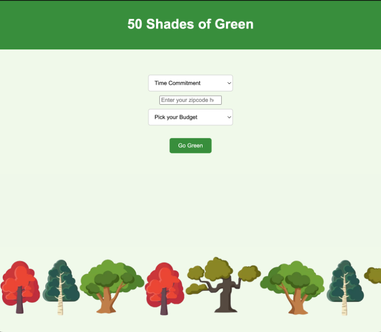 50 Shades of Green | Devpost