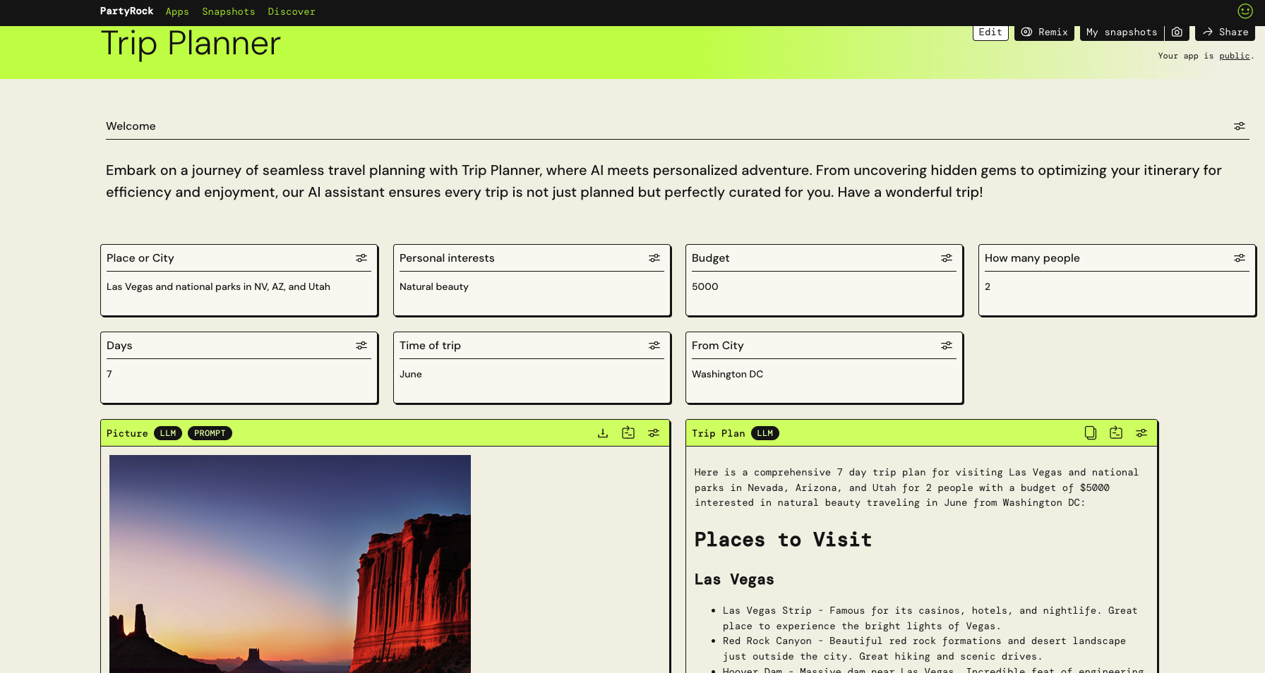 Trip Planner | Devpost