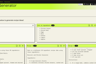 Recipe Generator | Devpost