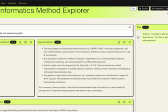 Bioinformatics Method Explorer | Devpost