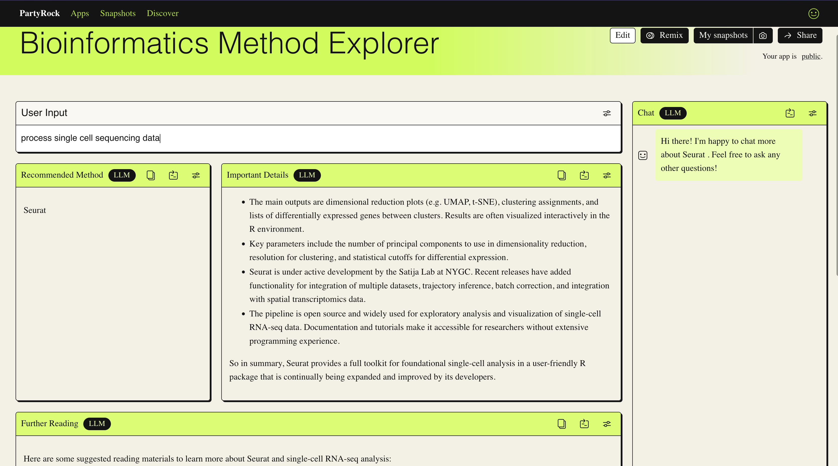 Bioinformatics Method Explorer | Devpost