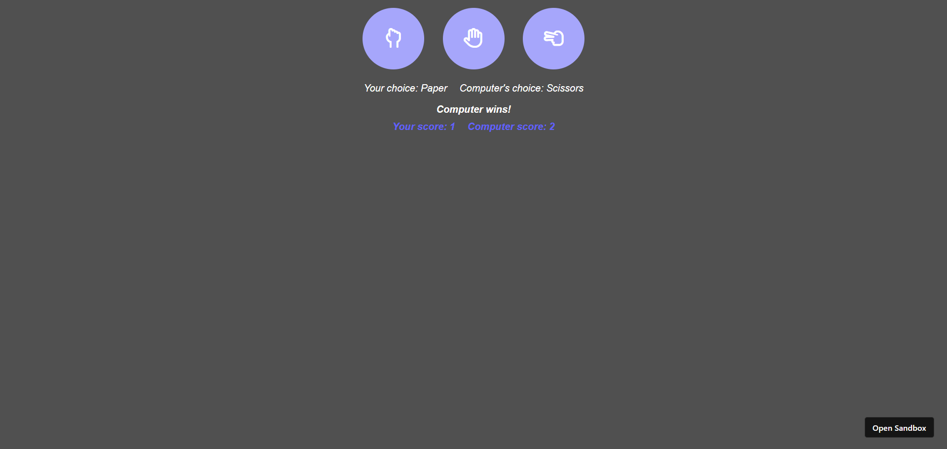 Rock, Paper, Scissors | Devpost