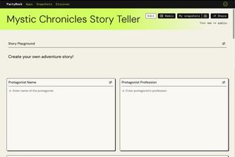 Mystic Chronicles Story Teller | Devpost